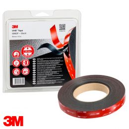 3M 5962 VHB Tape Short Roll Black 19mmx1,6mm x8m 5962F19ST - Self ...