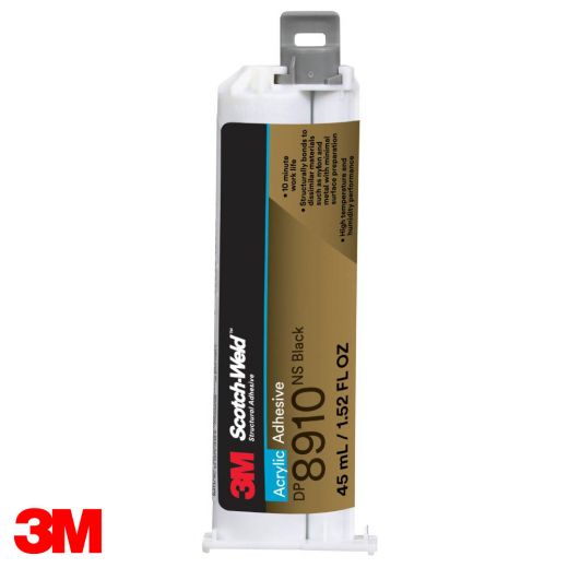 3M Scotch-Weld DP8910NS Acrylic Structural Adhesive Black 45ml 8910NS45 ...